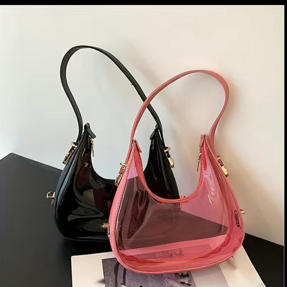 Bags | Y2k Clear Acrylic Purse | Poshmark